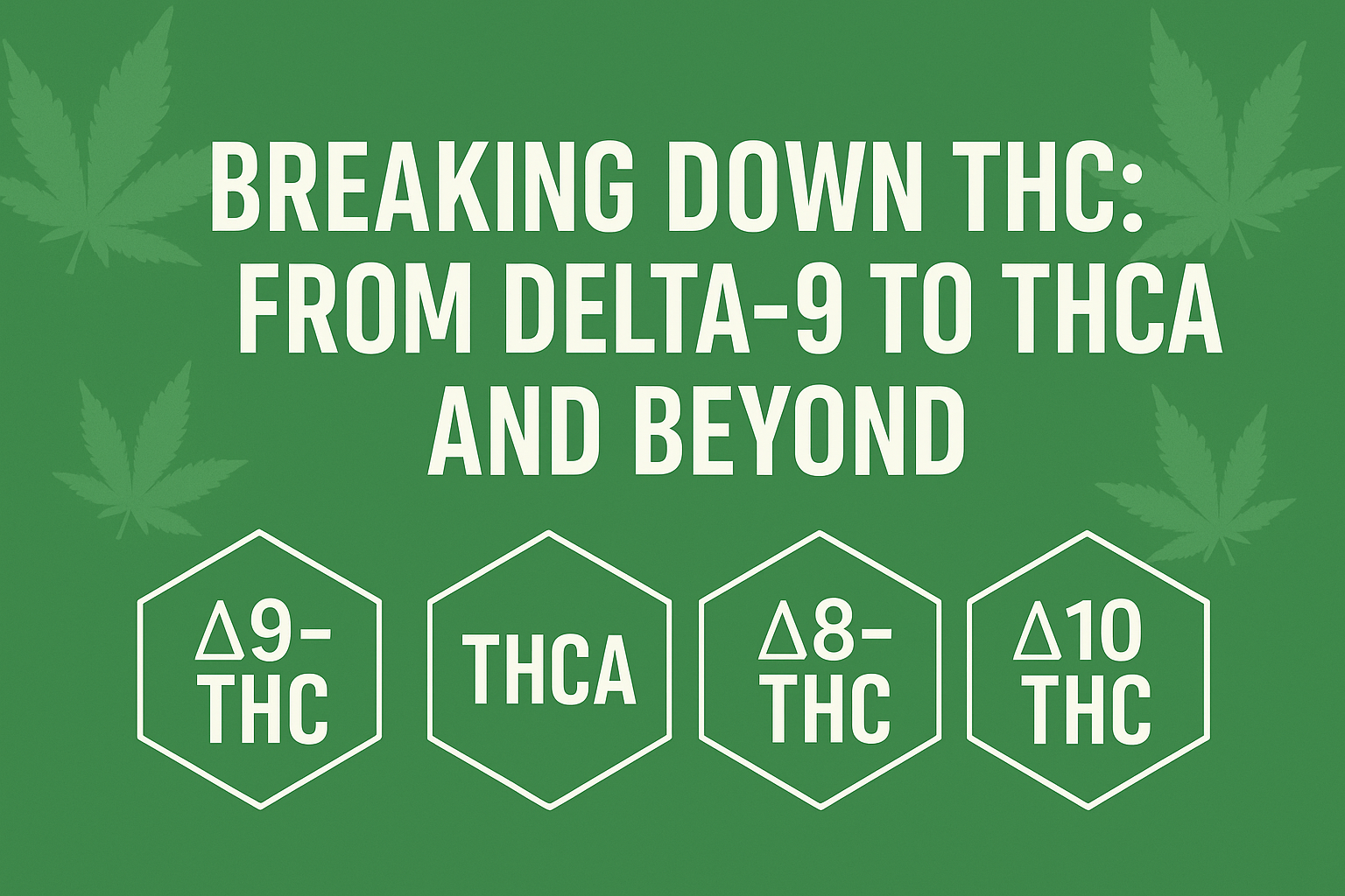 Delta-9 to THCA: Breaking Down THC Types – CheebaPet, Inc.